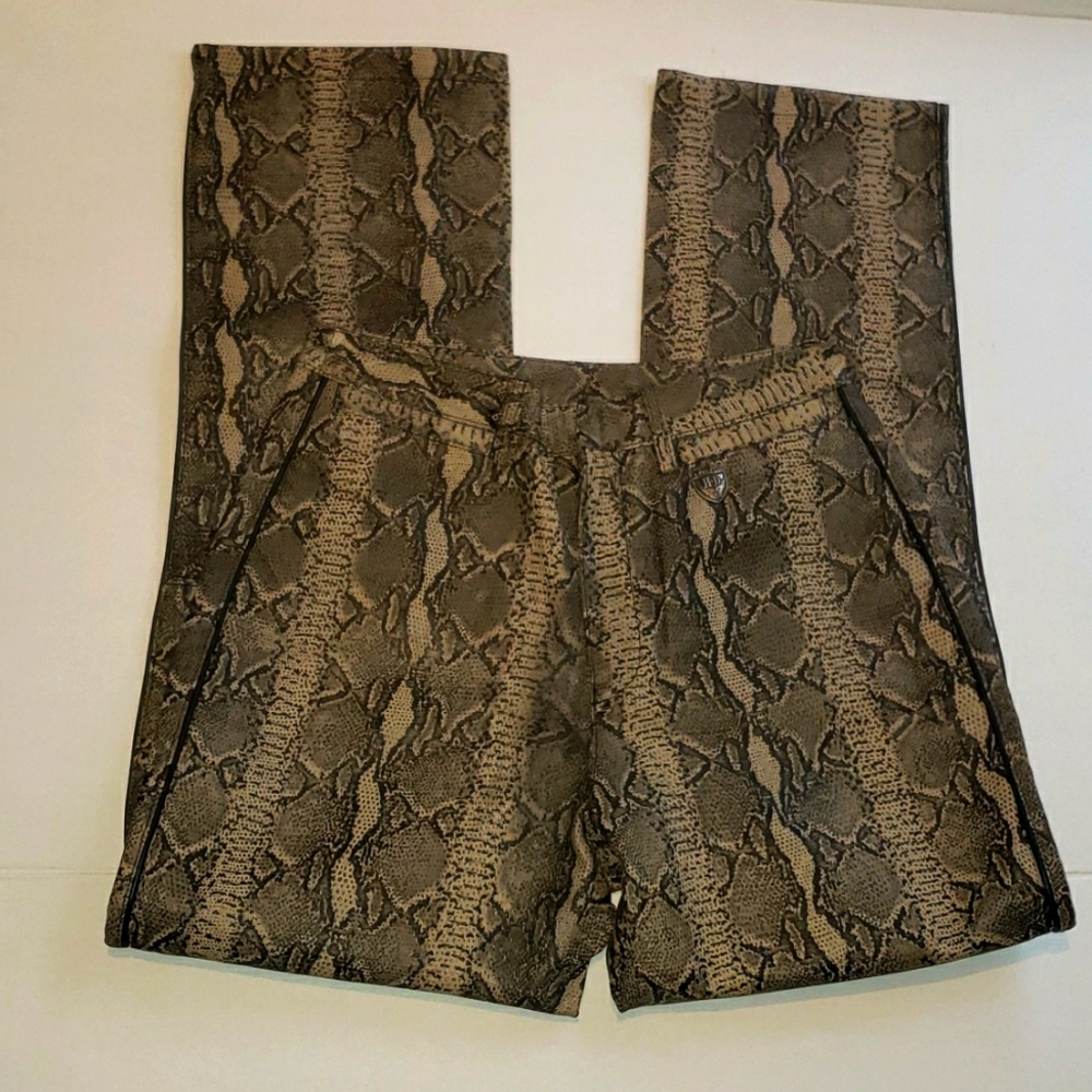 Harley Davidson Snake 100% Leather Pant - Gem